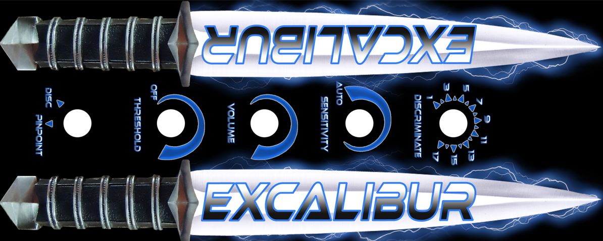 Custom Minelab Excalibur Decals - Detecting Underground